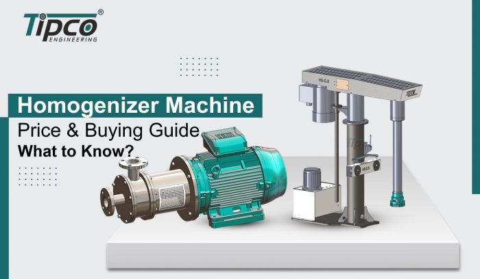Homogenizer Machine Price & Buying Guide – What to Know - Marketplace ...